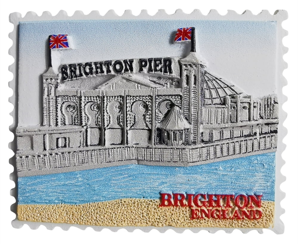London UK 3D Brighton Fridge Magnet Souvenir Gift,Resin Handmade UK ...