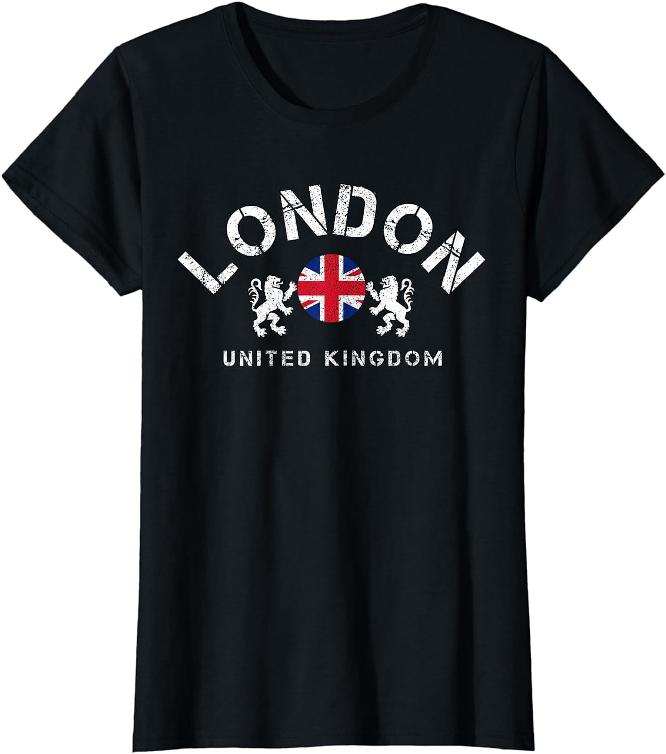 London UK United Kingdom Union Jack England Souvenir Gift T-Shirt ...
