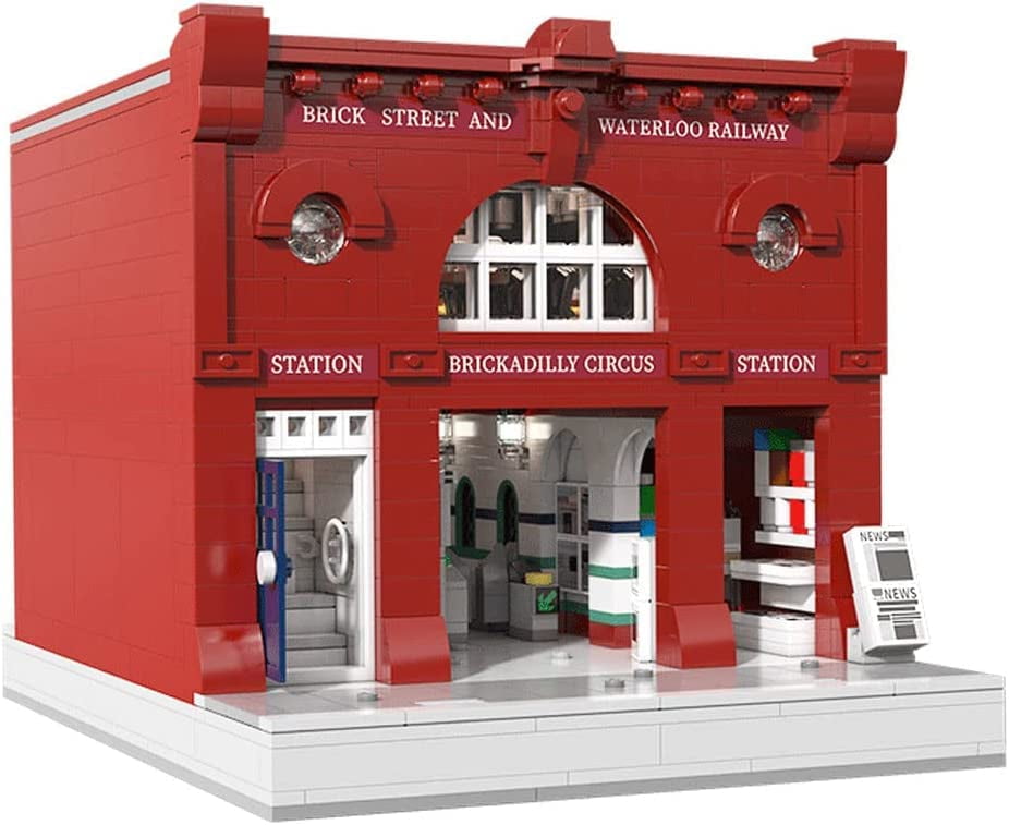 London Underground Brickadilly Circus Modular City Building Blocks Toy ...