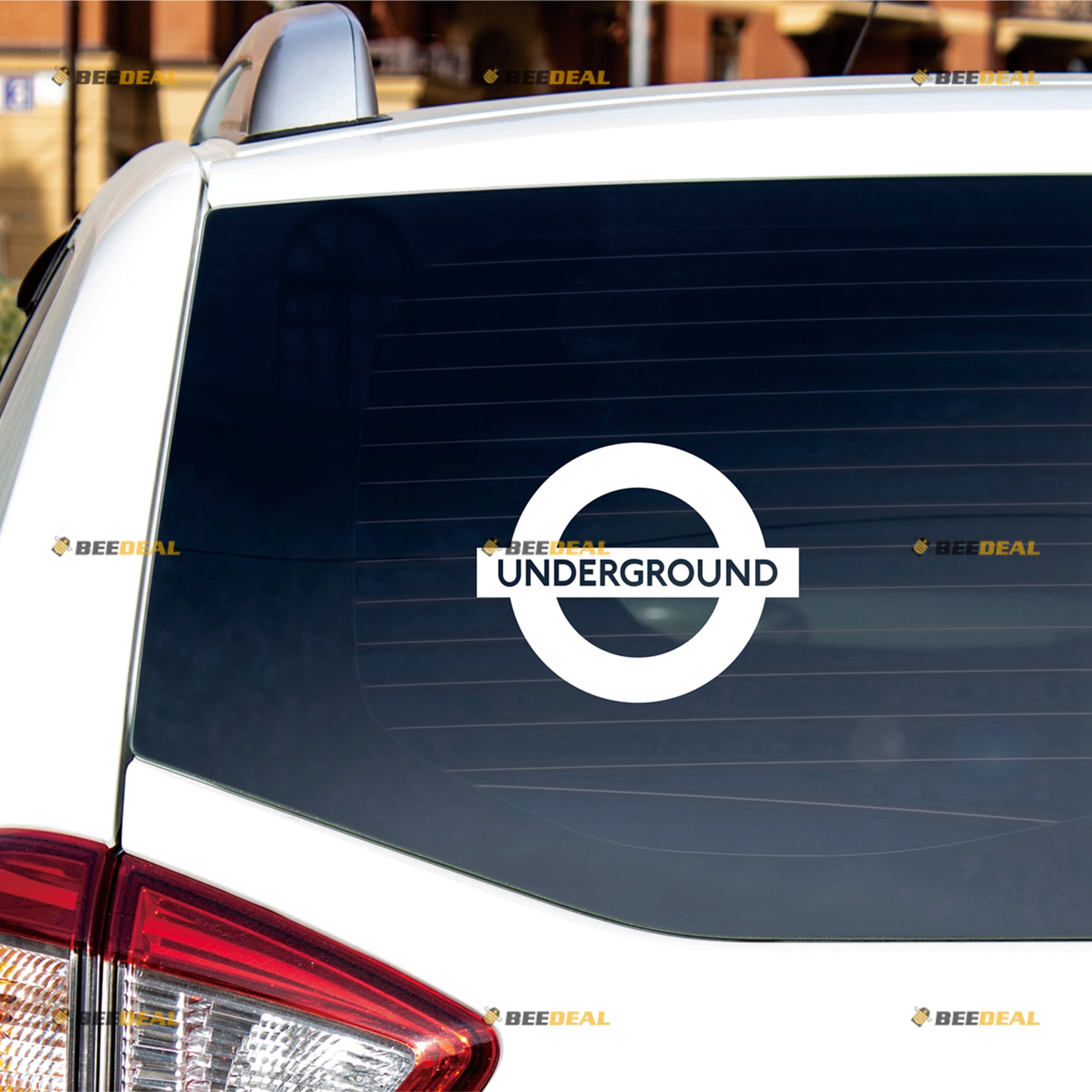 London Underground UK British Sticker Decal Vinyl - 2 Pack White 5 ...