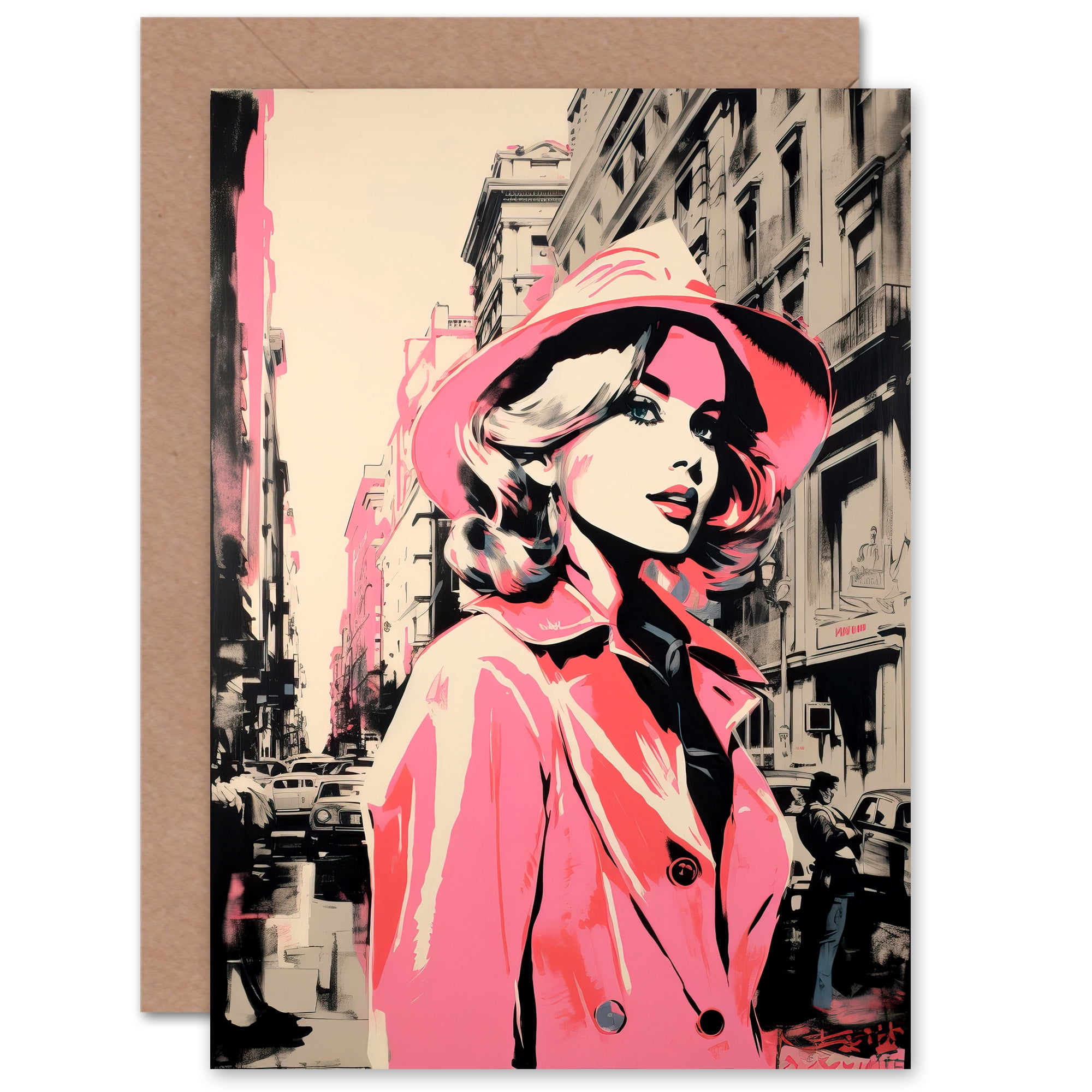 London Vintage Fashion Pink Blonde for Wife Her Mum Sister Daughter Mom ...