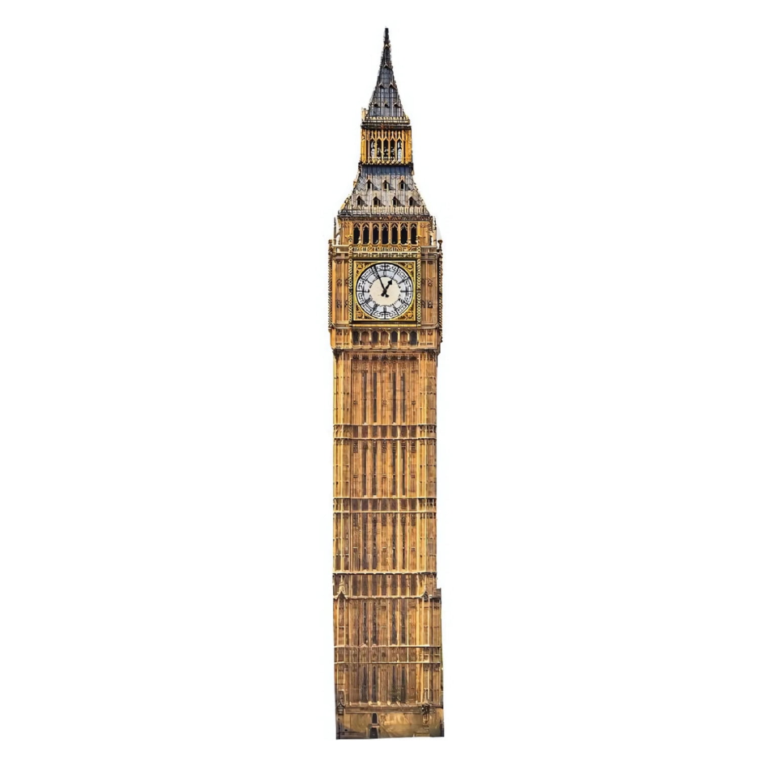 London's Big Ben Cardboard Cutout Life Size, 6 Feet - Walmart.com