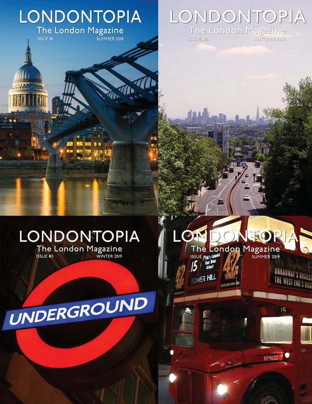 Londontopia Magazine Omnibus - 4 Issues of the London Magazine ...