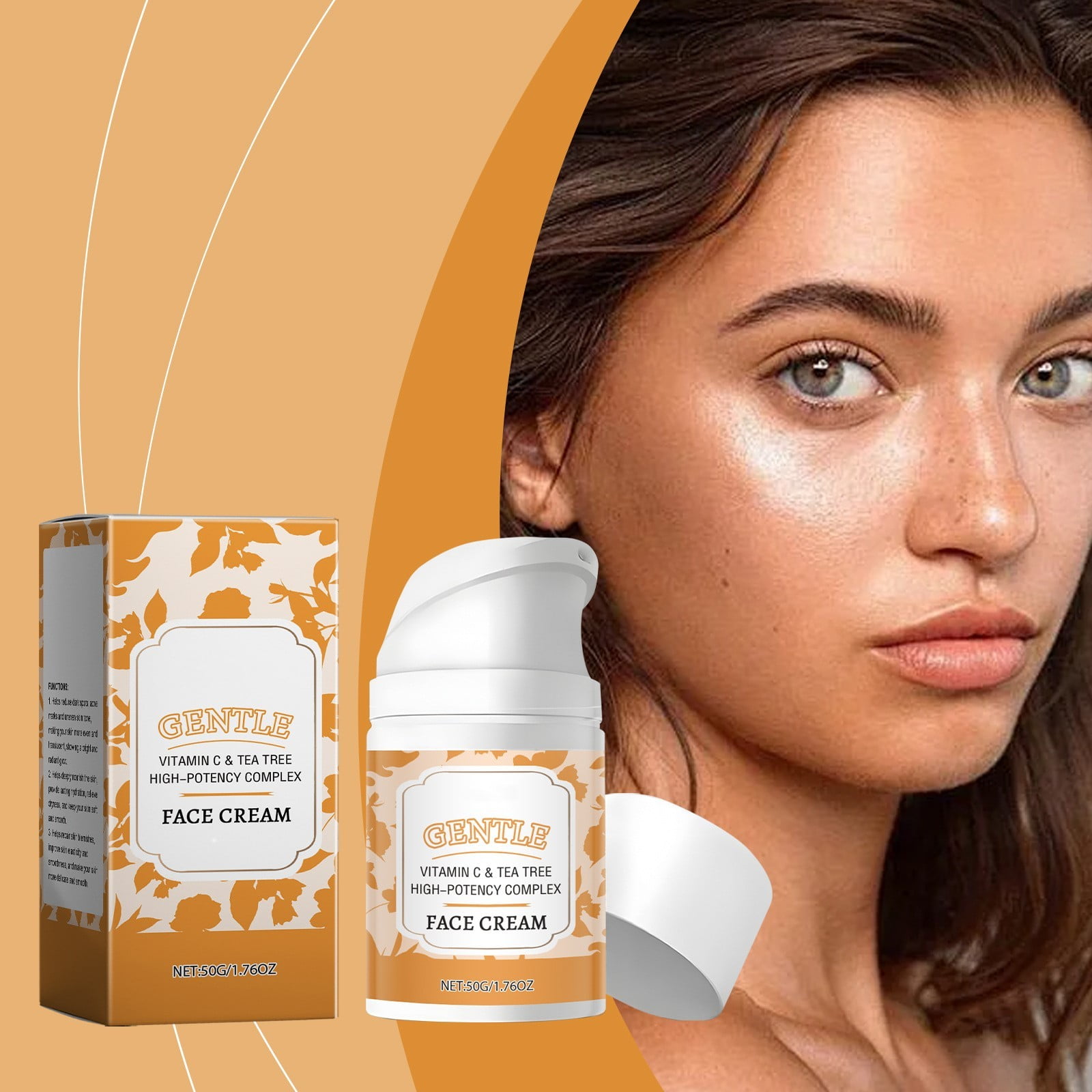 Londssdsd Natural Face & Neck Moisturizer for All Skin Types - Vitamin ...