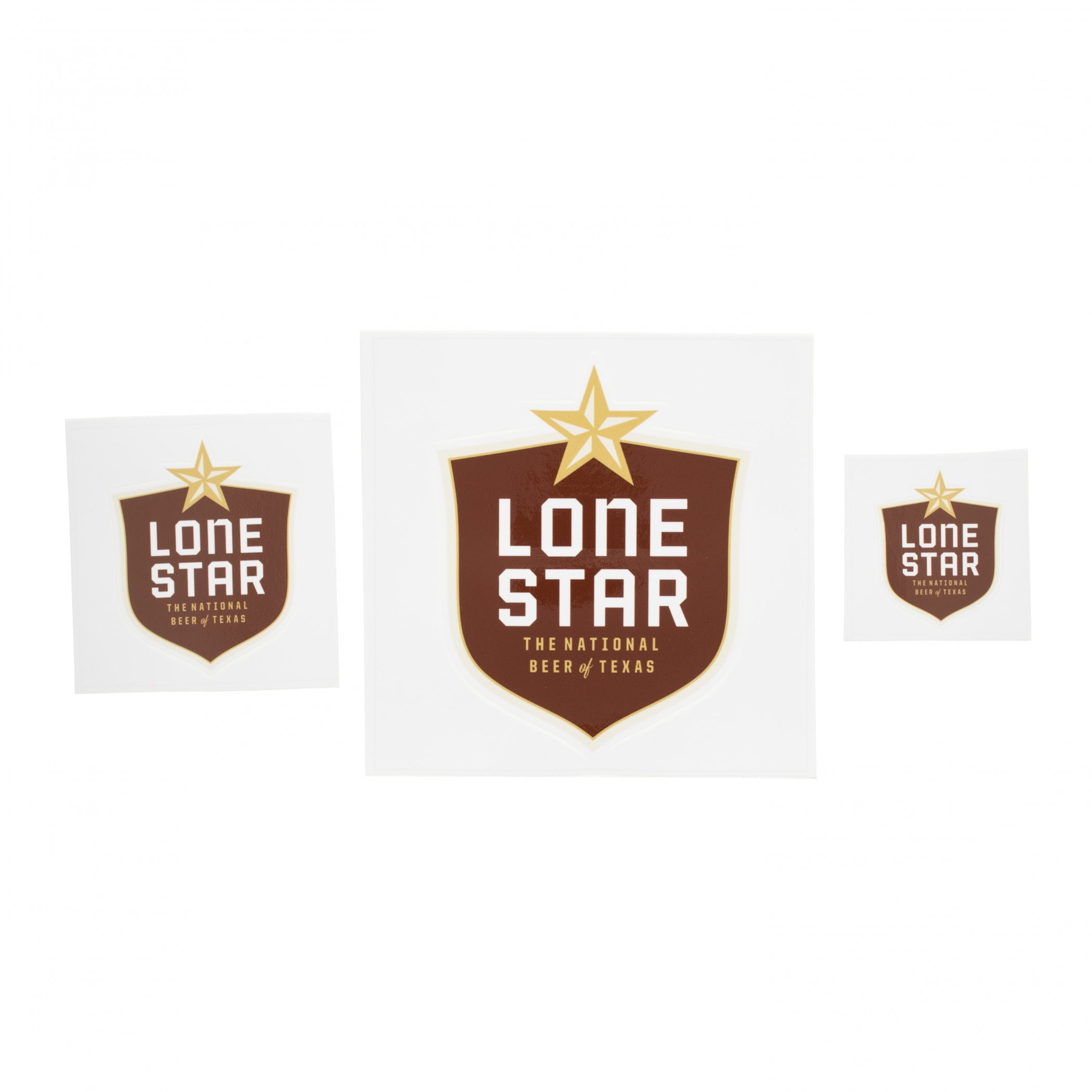 Lone Star Beer Logo Sticker Various Sizes 3-Pack - Walmart.com