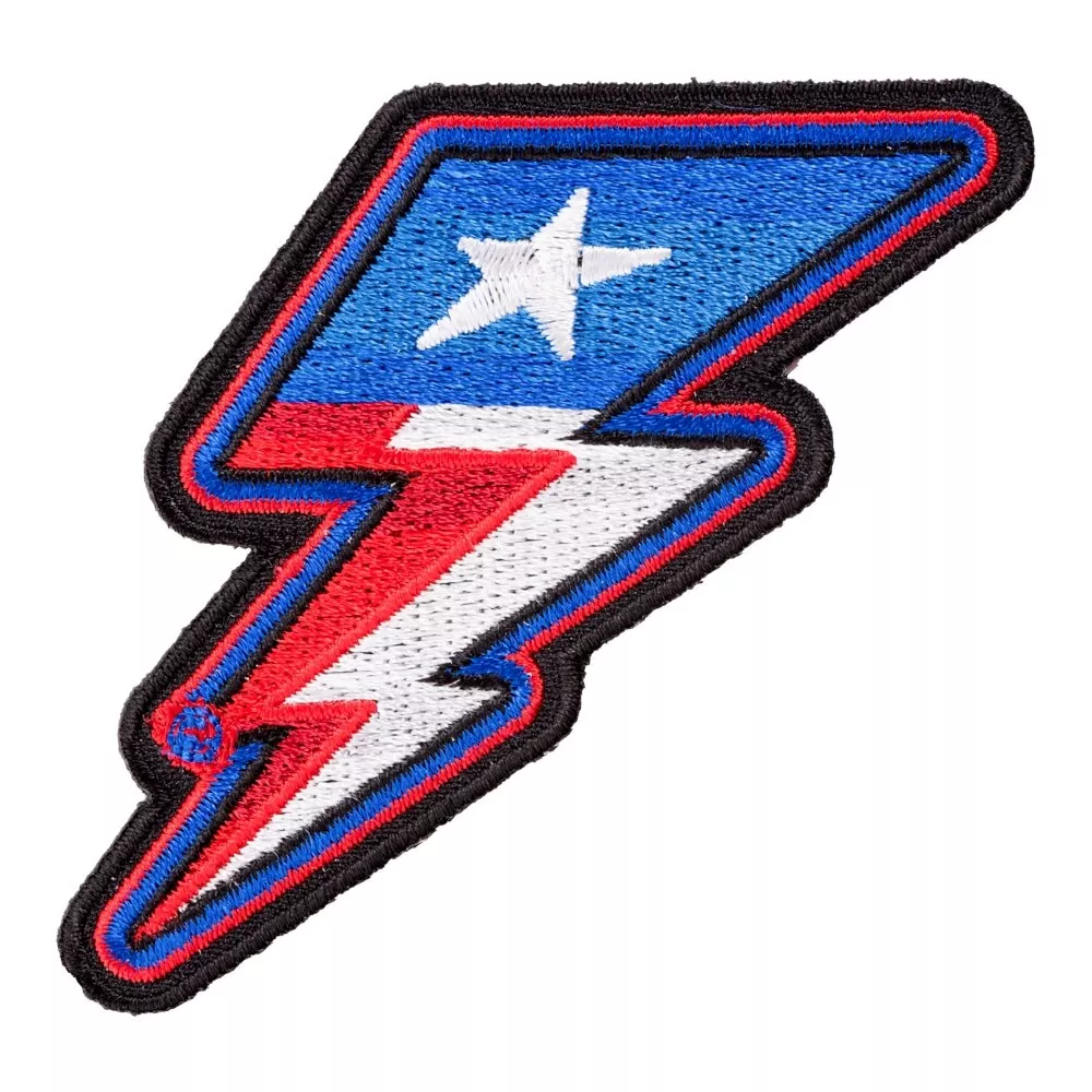 Lone Star Lightning Bolt Right Patch, Lightning Patches - Walmart.com
