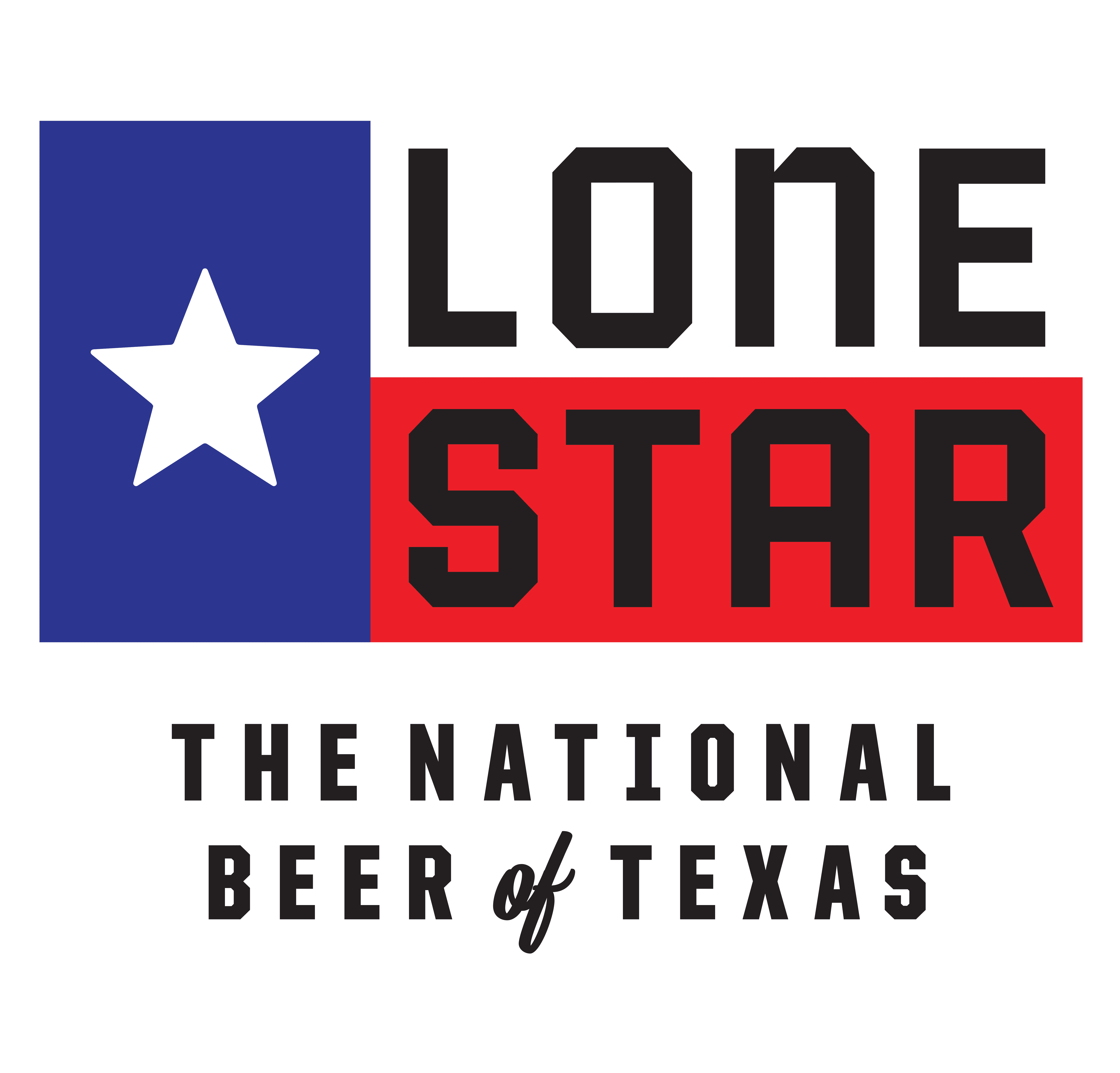 Lone Star Logo Bumper Car Sticker Set - 3 Pack (Small, Medium, Large ...