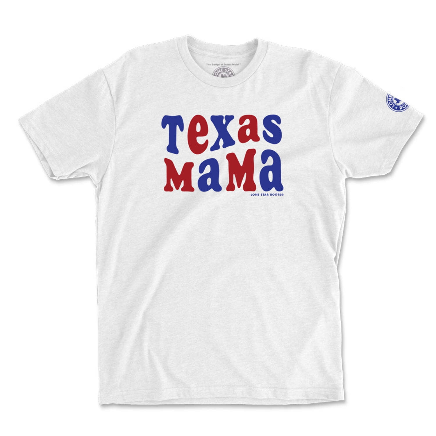 Lone Star Roots - Texas Patriotic Mama T-Shirt - Walmart.com