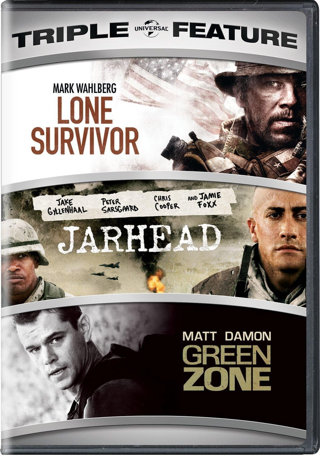 Lone Survivor / Jarhead / Green Zone (DVD) - Walmart.com