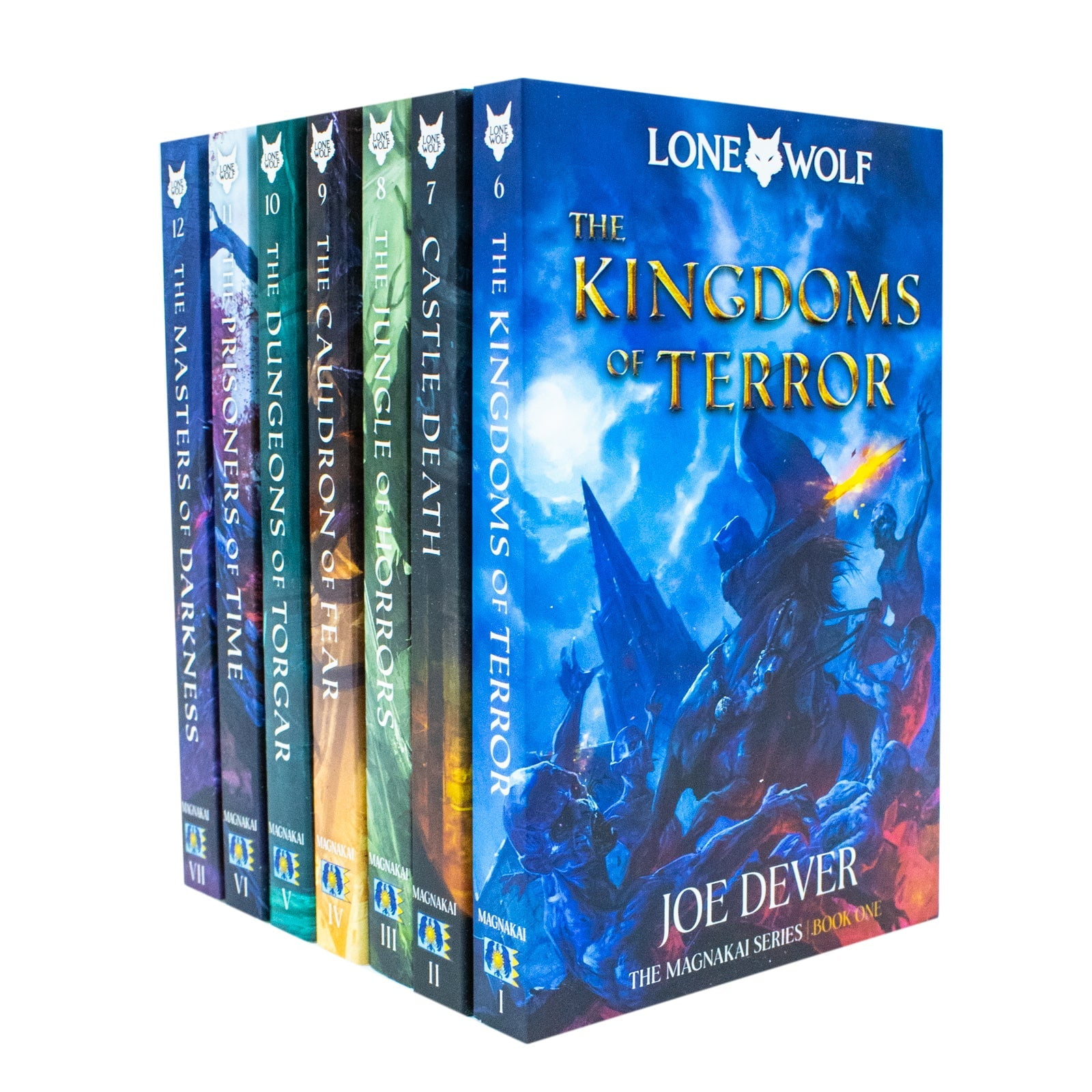 Lone Wolf Series Books 6 - 12 Collection Set by Joe Dever (The Kingdoms ...