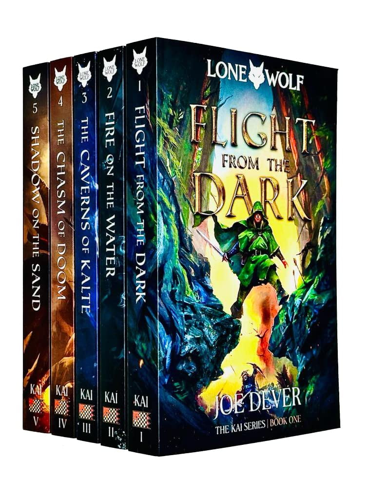 Lone Wolf Series by Joe Dever (Books 1-5) Collection 5 Books Set - Ages ...