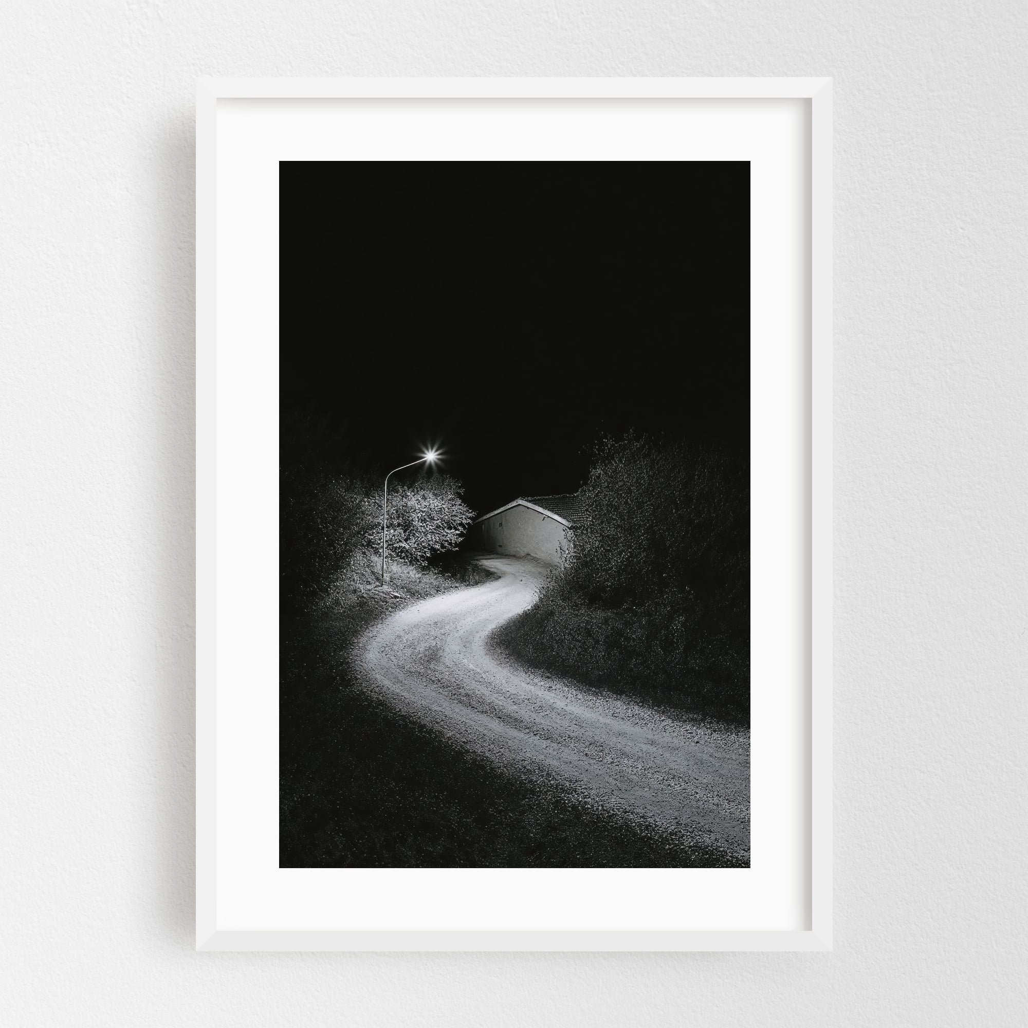 Lonely Path to an even lonelier House - Photography Black and White ...