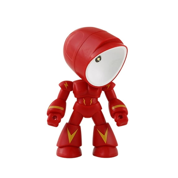 Lonely Robot Cartoon Cute LED Table Light, Fully Posable Cordless Mini ...