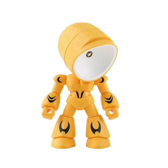 Lonely Robot Cartoon Cute Robot Design Companion Table Light, LED Mini ...