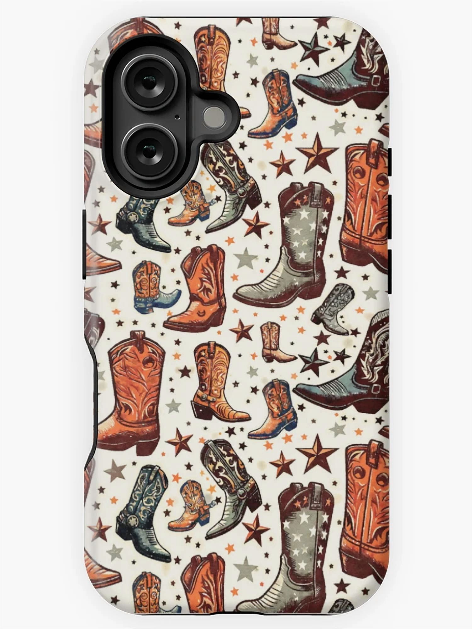 Lonestar Boot Gala iPhone Case for 11 12 13 14 15 16 Pro Max, Western ...