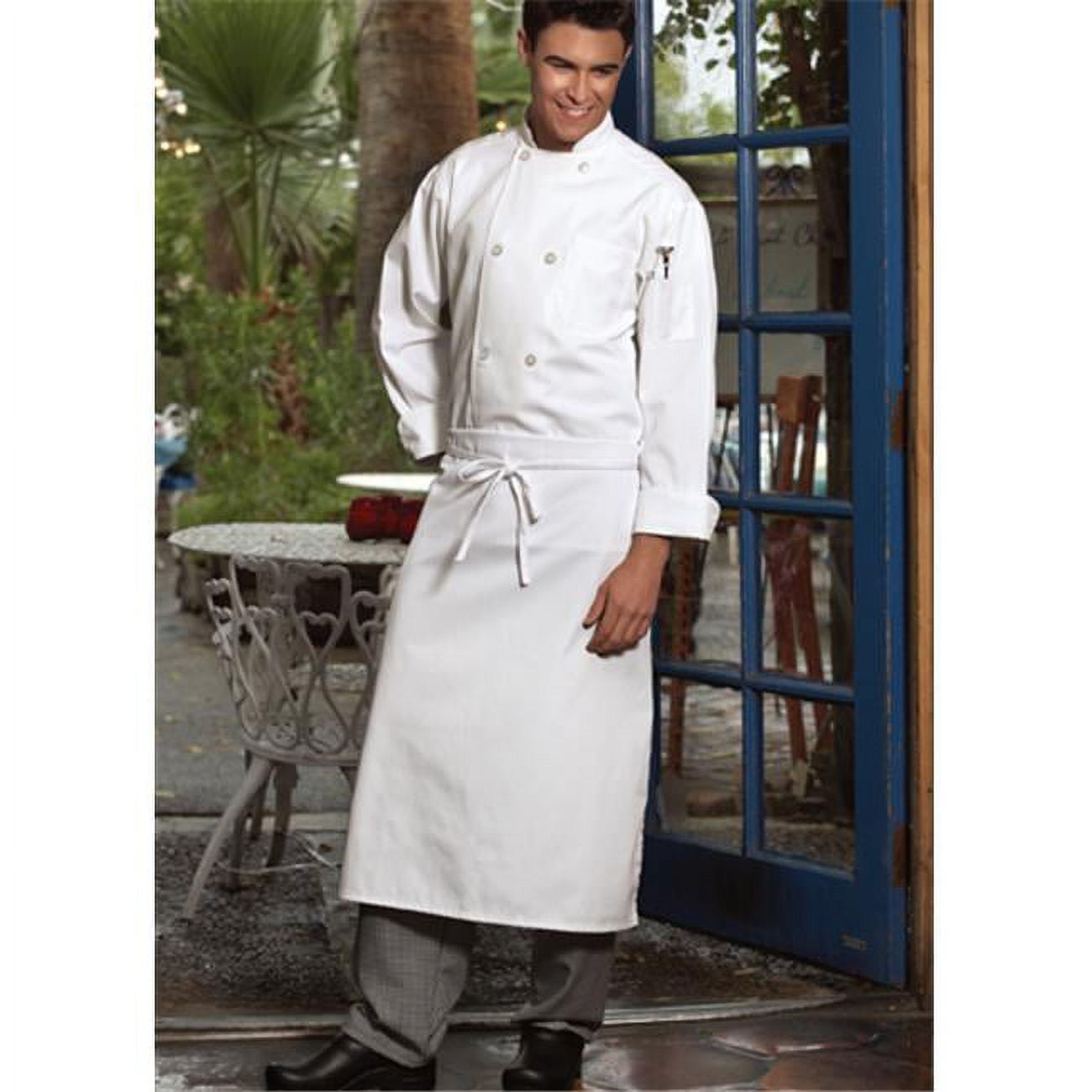Long 4Way Apron in White - Walmart.com