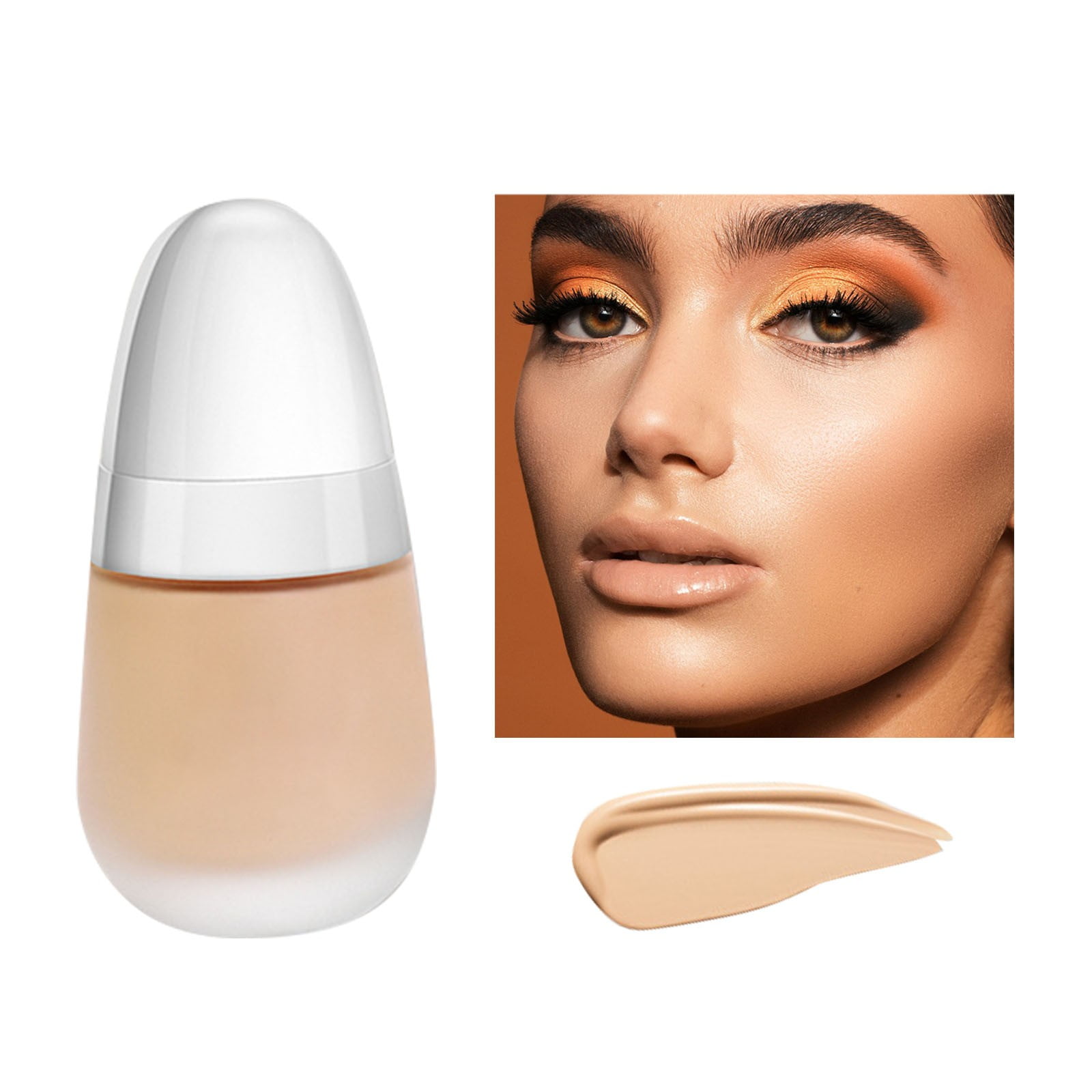 Long Acting Oil Smooth Foundation Liquid Durable Natural Foundation ...