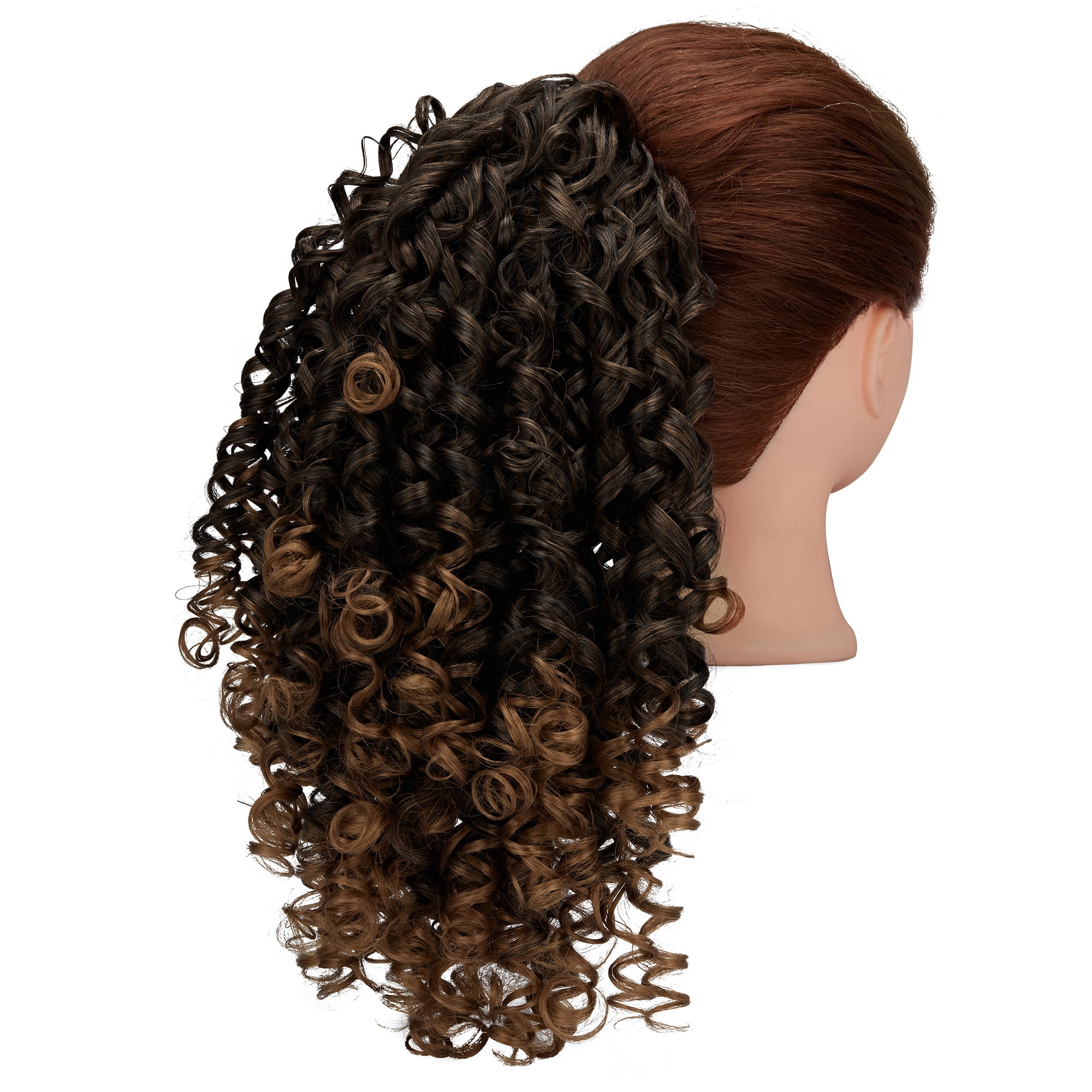 Long Afro KiLELINTAy Curly Drawstring Ponytail for Women 14 inch Clip ...