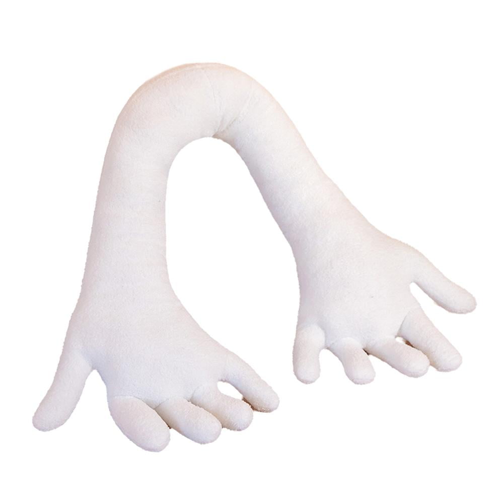 Long Arm Hug Pillow, 31 in, Velvet, Full Head and Neck Support for ...