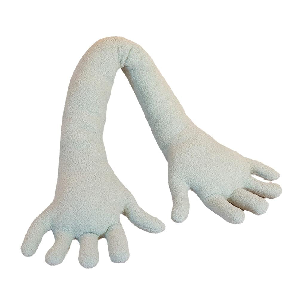 Long Arm Hug Pillow, 31 in, Velvet, Full Head and Neck Support for ...