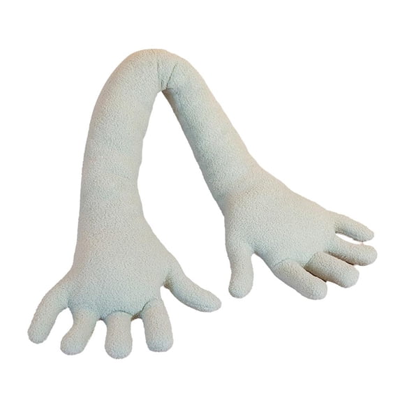 Long Arm Hug Pillow, 31 in, Velvet, Full Head and Neck Support for ...