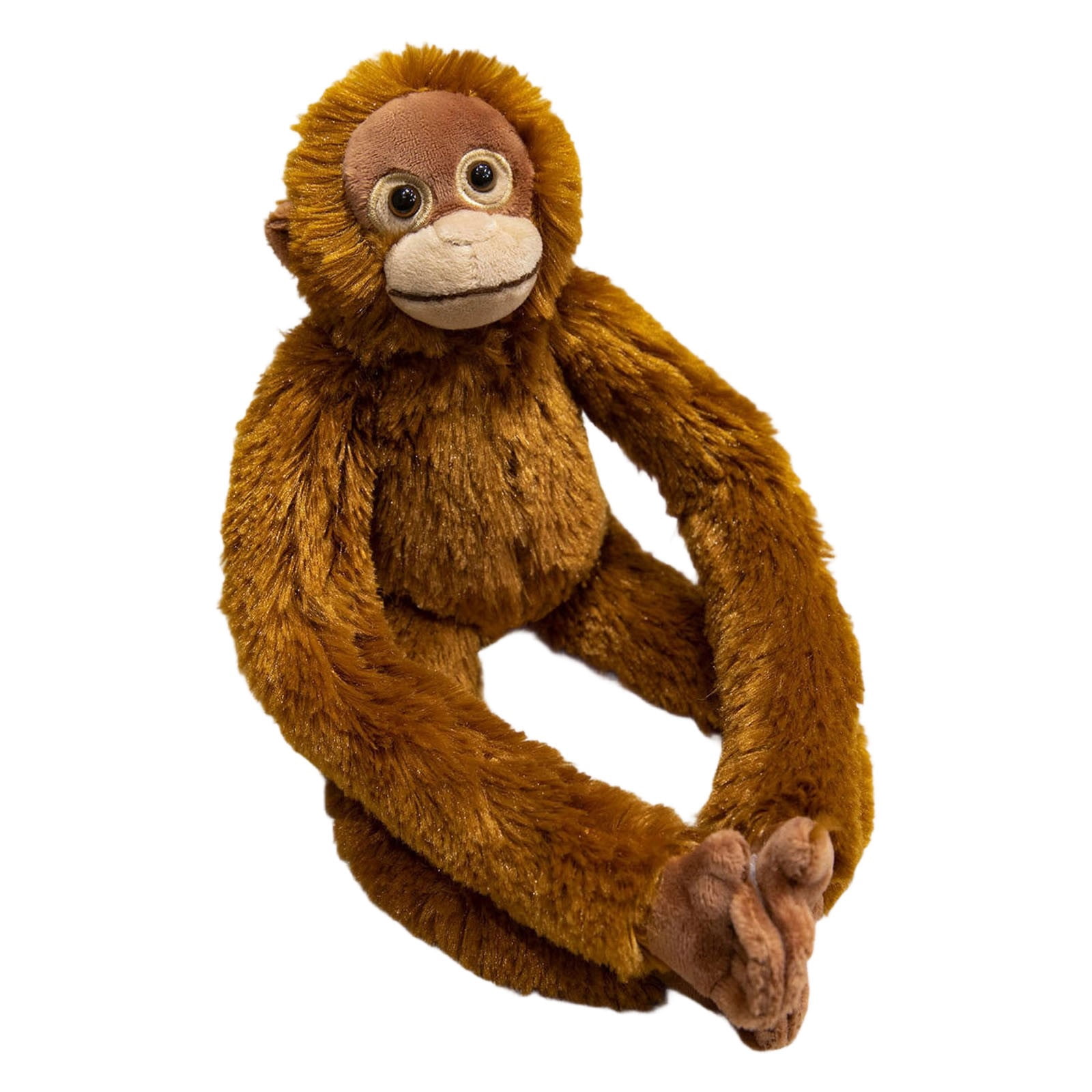 Long Arm Plush Monkey, 19.7 Inch Hanging Monkey with Connectable Limbs ...
