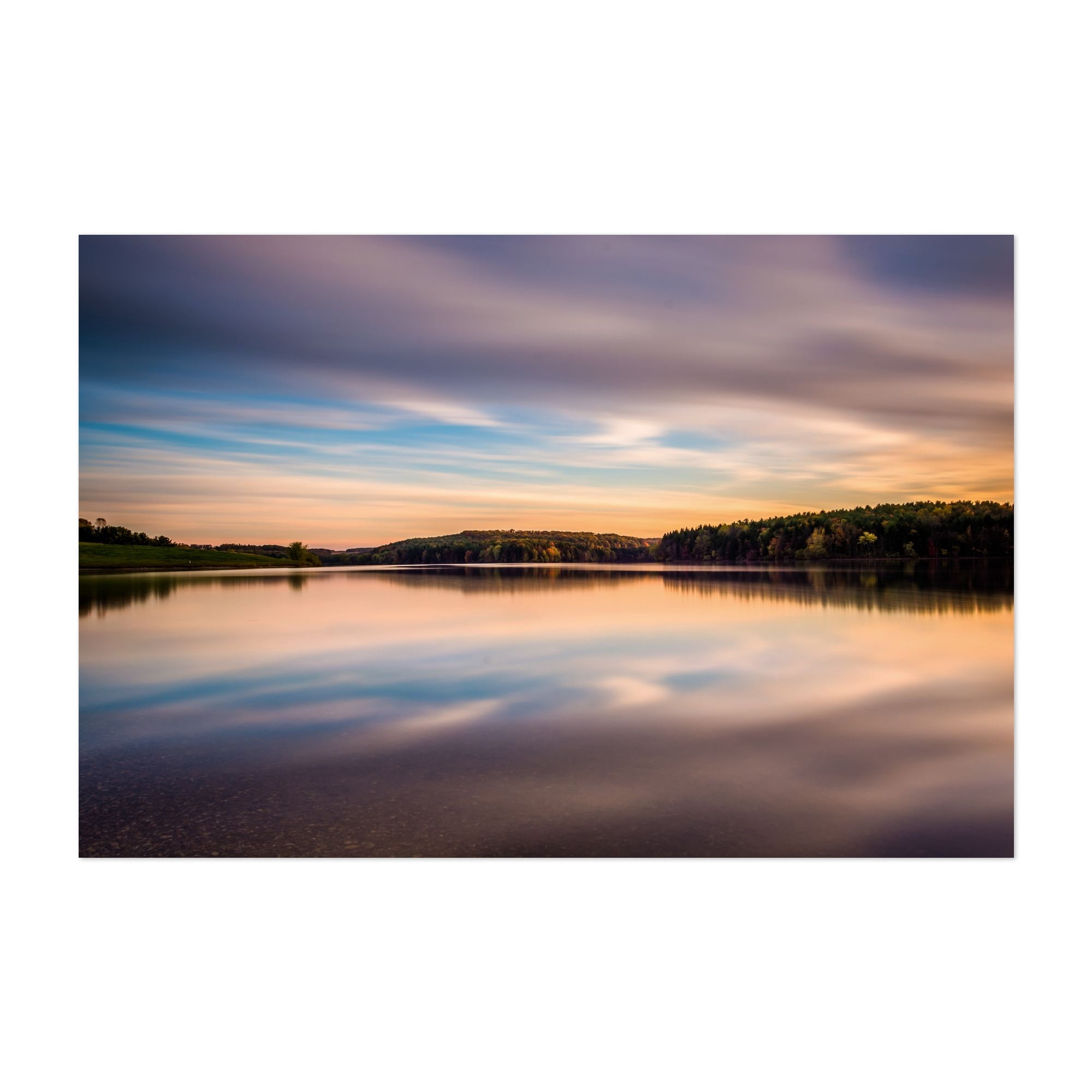 Long Arm Reservoir - Hanover Pennsylvania Photography Unframed Wall Art ...