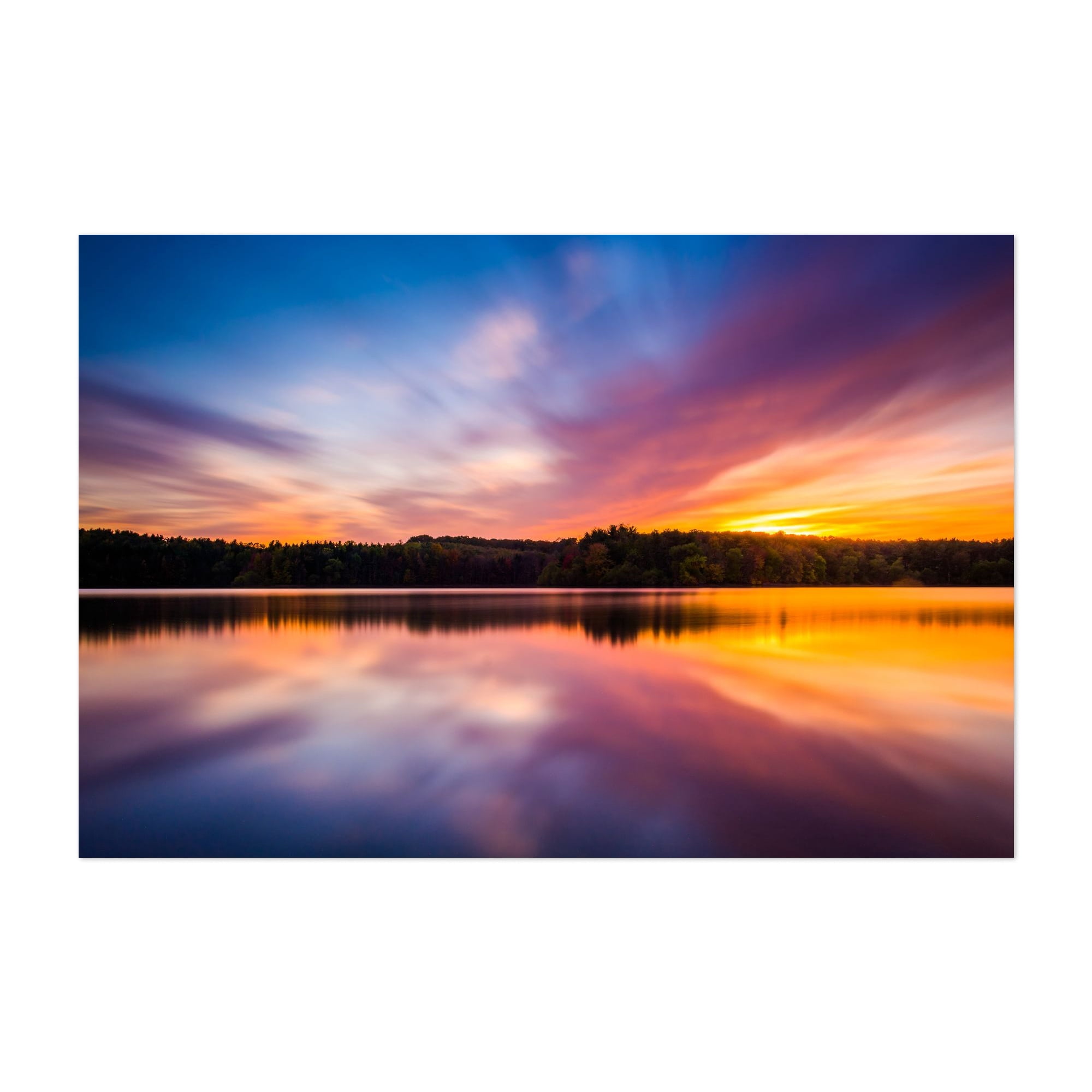 Long Arm Reservoir No. 2 - Hanover Pennsylvania Photography Sunset ...