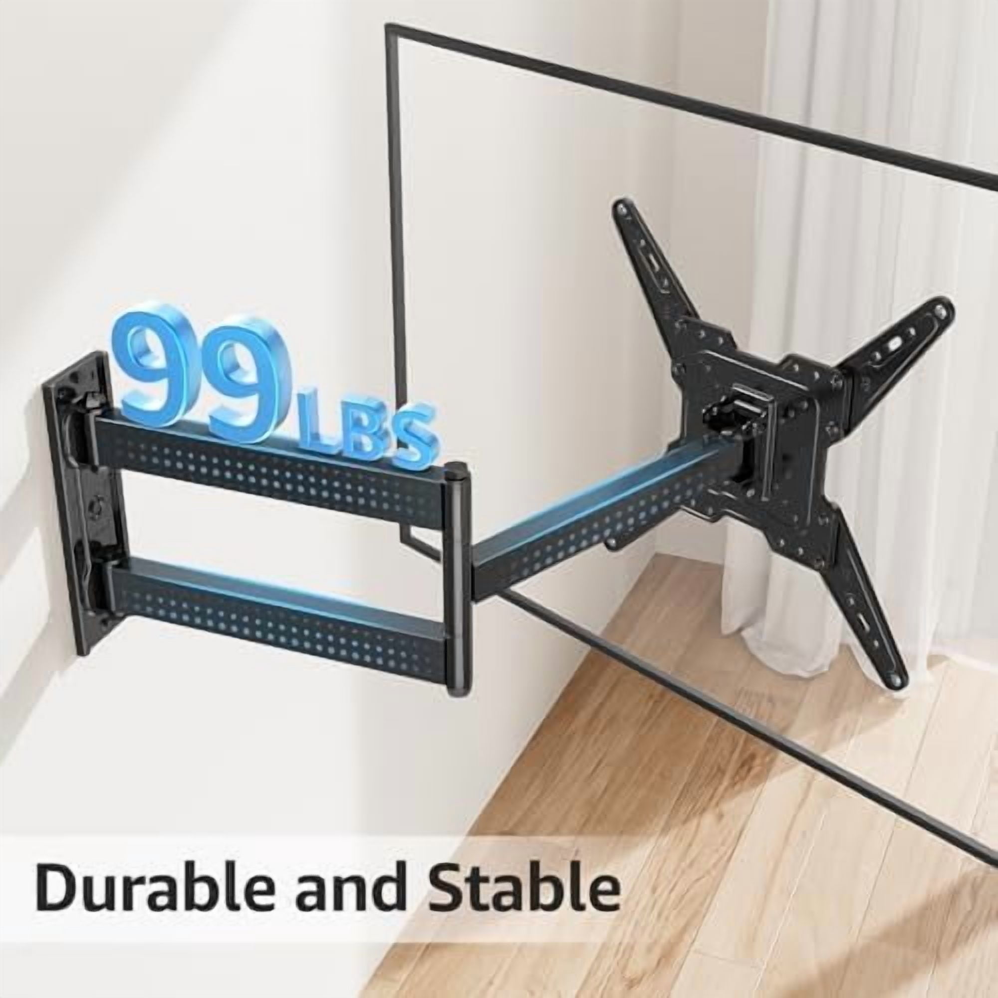 Long Arm TV Wall Mount for Most 32-65 Inch TVs, Corner TV Mount Full ...