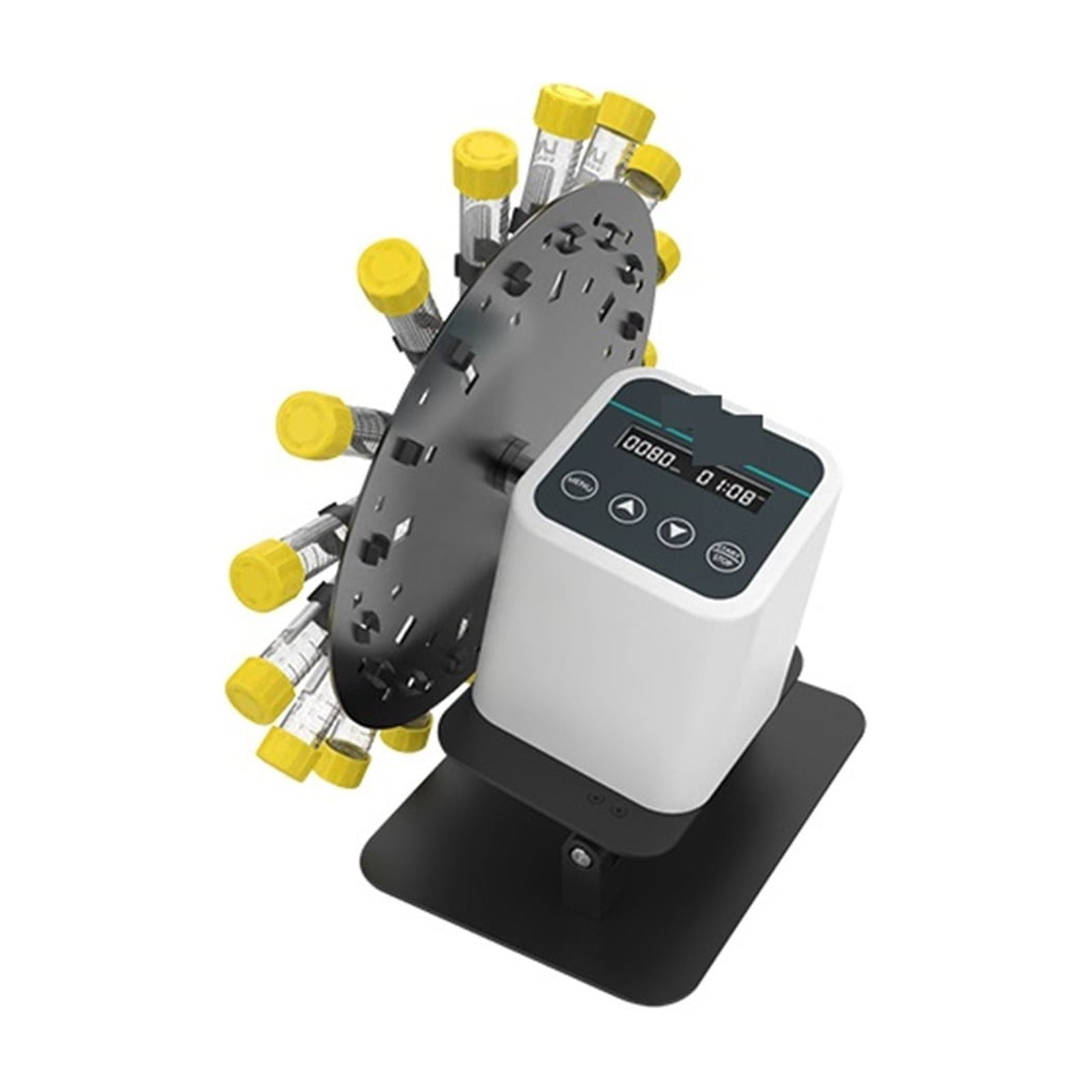 Long Axis Rotary Mixer 1.5/2/15/50ml Blood Mixer 360°Disc Tilt Type ...