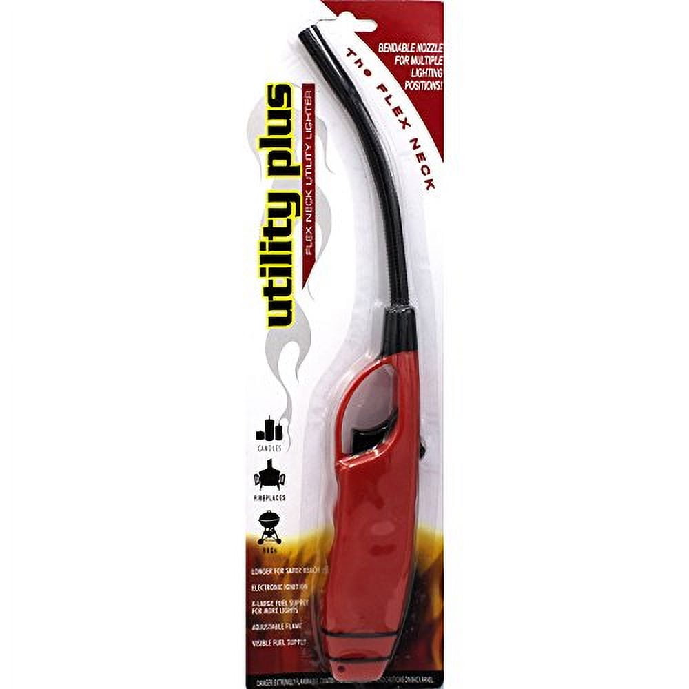 Long BBQ Lighters, Long Flexible Neck , Multi-Purpose use for Barbeque ...