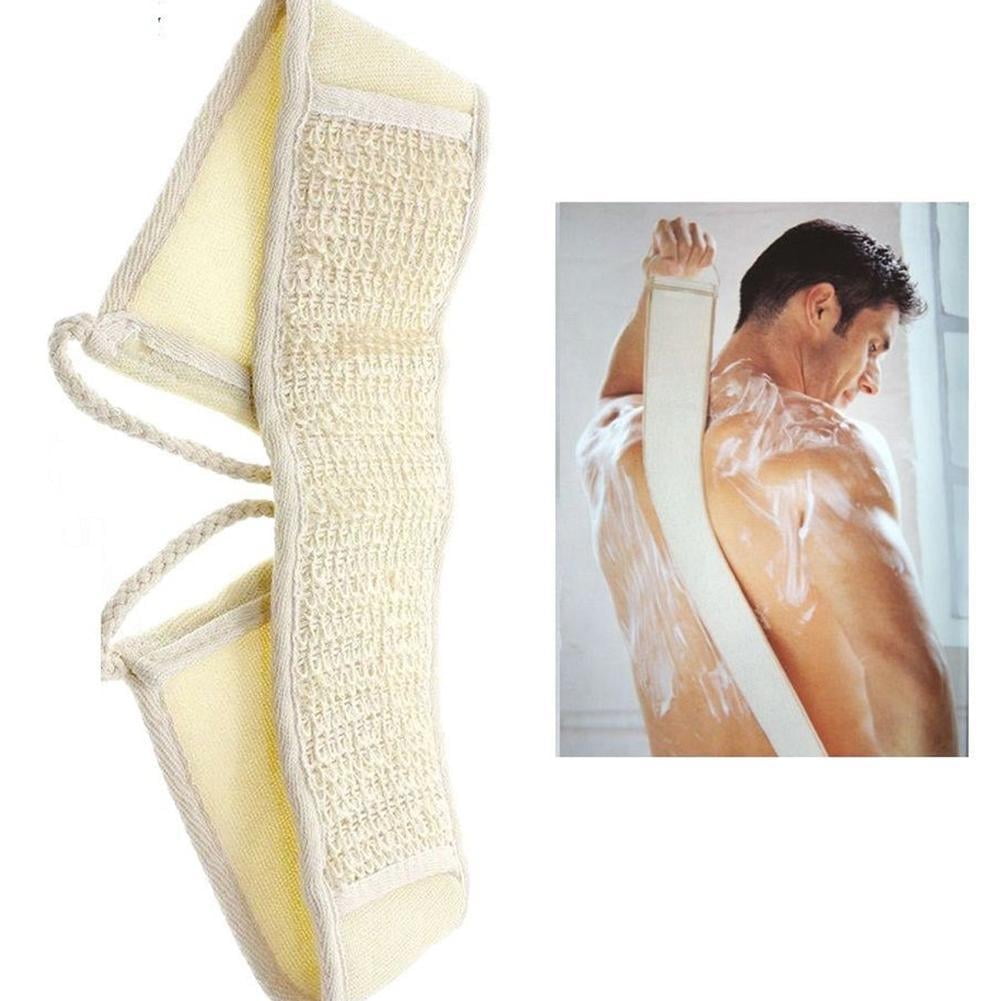 Long Back Scrubber Towel, 27.5 x 3.1 Inches, Dual-Handle Design for ...