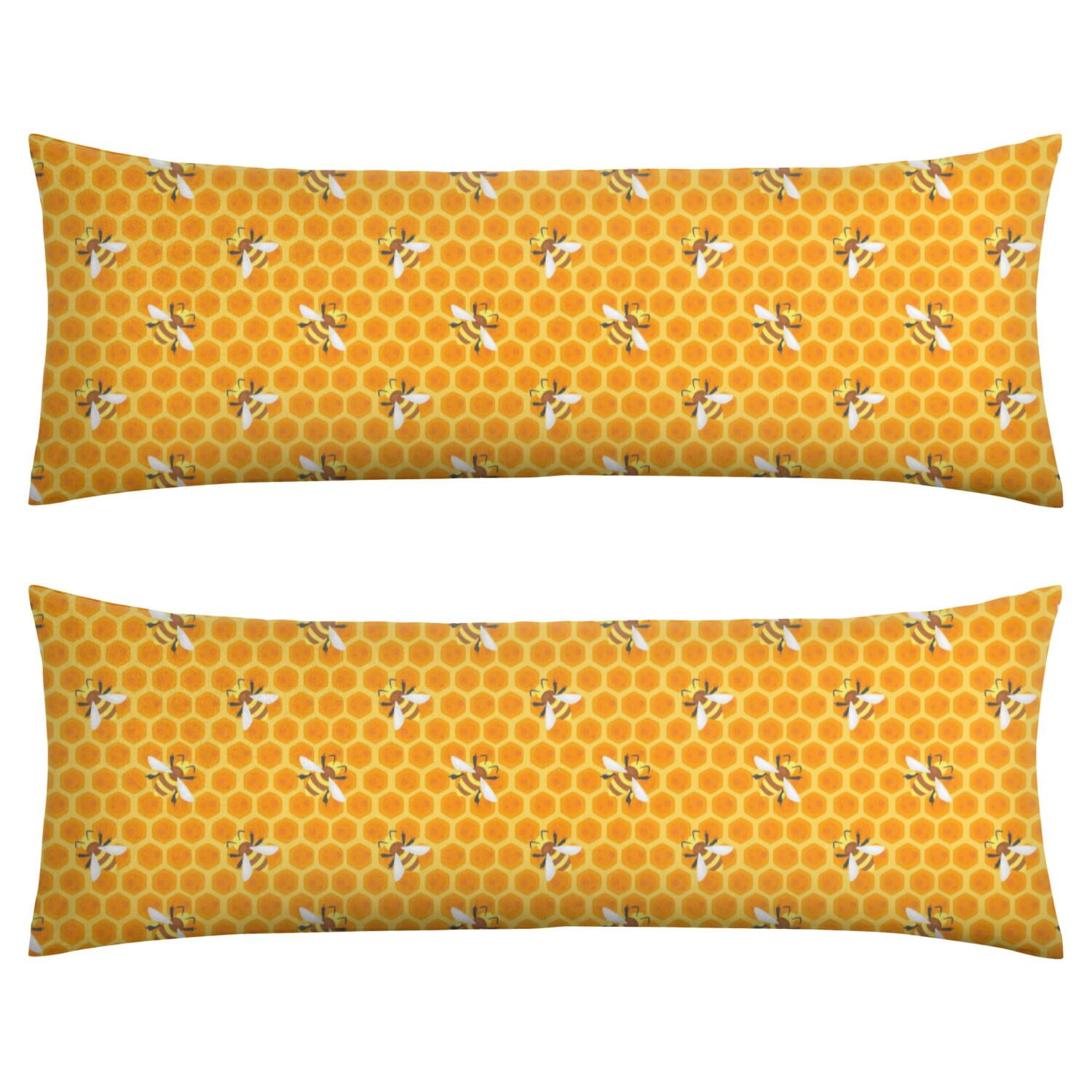 Long Body Pillow Cover - Soft & Breathable, Hidden Zipper, 20"x54 ...