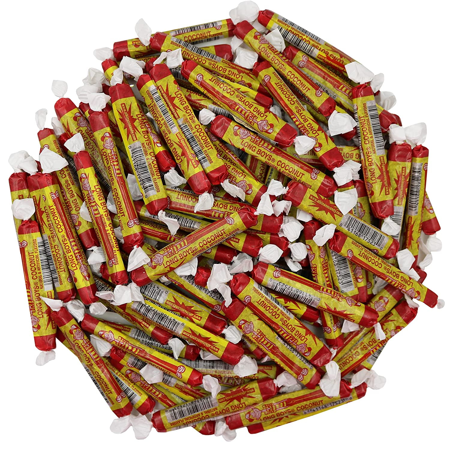 Long Boys Coconut Caramel Bulk Candy, 5 Pound - Walmart.com