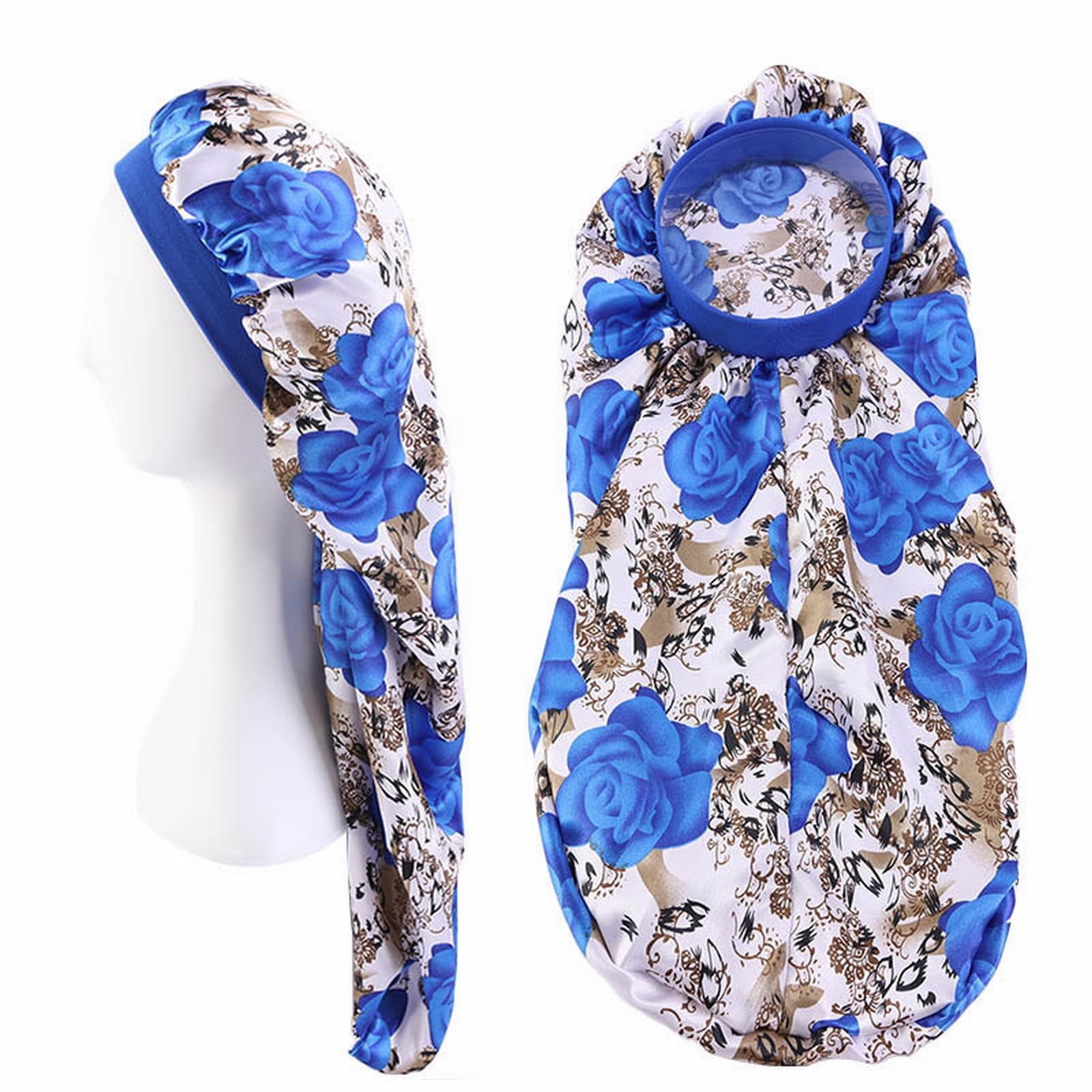 Long Braid Satin Nightcap for Hair Sleeping Bonnet Salon Quality Bonnet ...