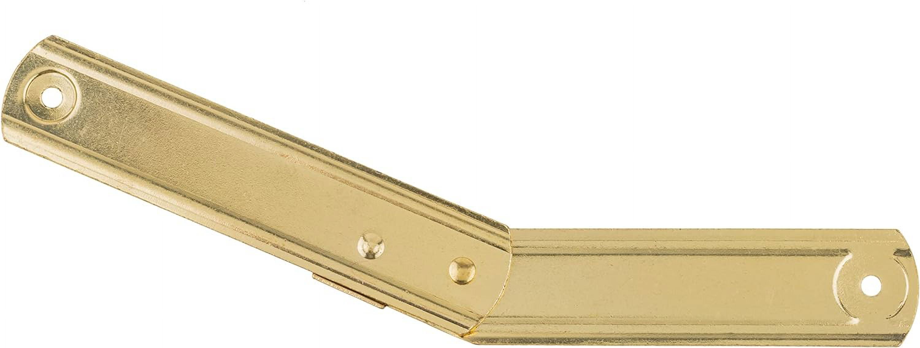 Long Brass Plated Trunk Lid Stay | Lid Support Hinge for Closing and ...