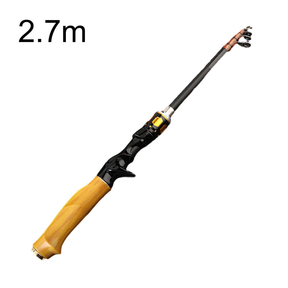 Long Casting Fishing Rod Portable Set Telescopic Ultra Hard Ultra-Light ...