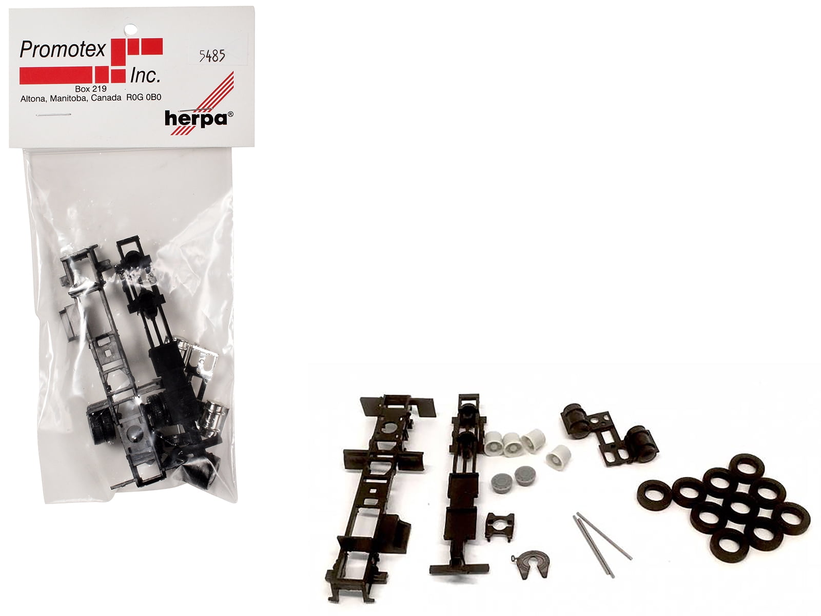 Long Chassis Kit for Kenworth, Peterbilt, and GMC Cabs 1/87 (HO ...
