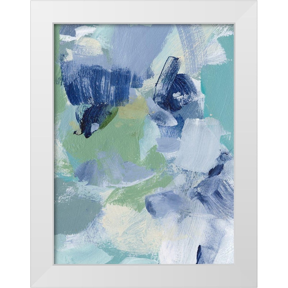 Long, Christina 12x14 White Modern Wood Framed Museum Art Print Titled ...