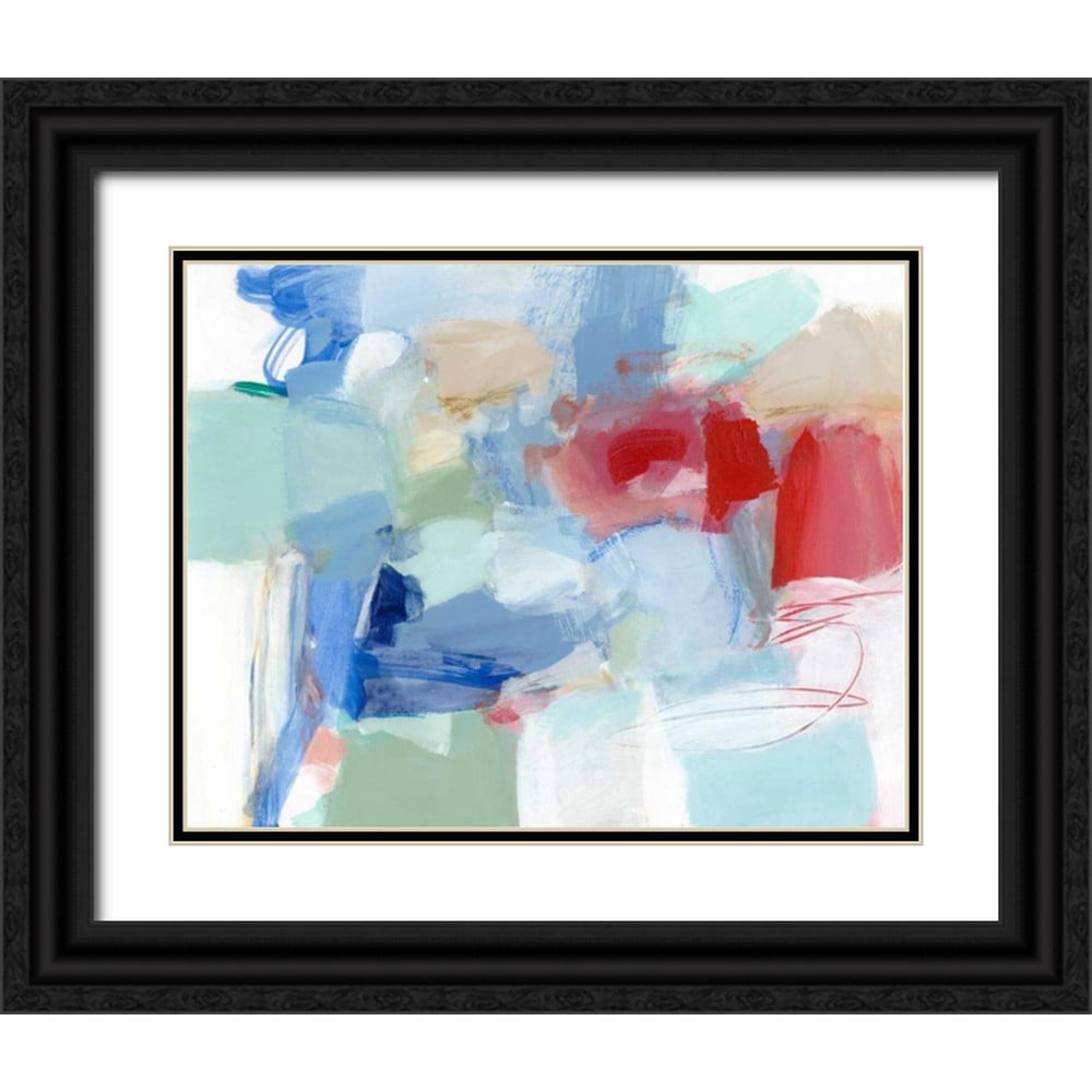 Long, Christina 14x12 Black Ornate Wood Framed with Double Matting ...