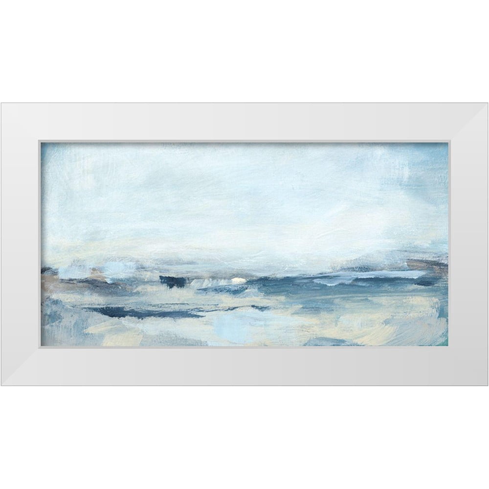 Long, Christina 24x14 White Modern Wood Framed Museum Art Print Titled ...
