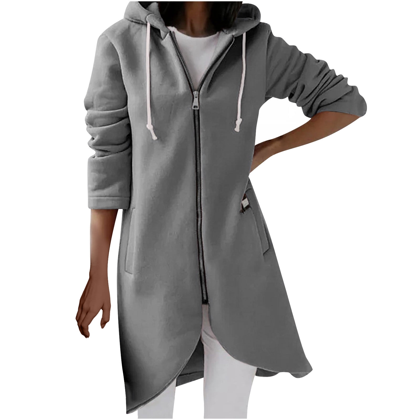 Long Coats for Women Winter Coats for Women 2024 Fleece Lined Shakets ...