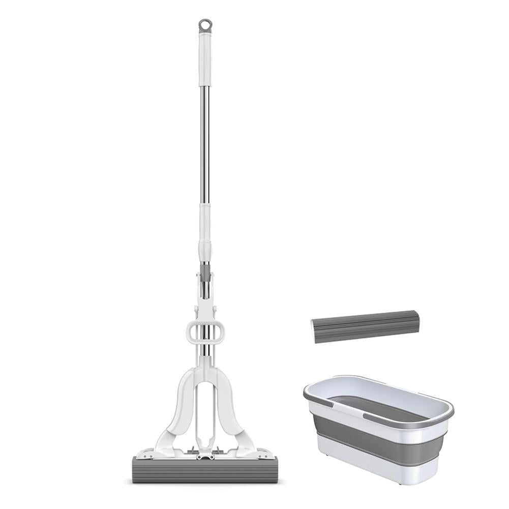 Long Collodion Mop with Replaceable Heads & Powerful Absorbency Set D ...