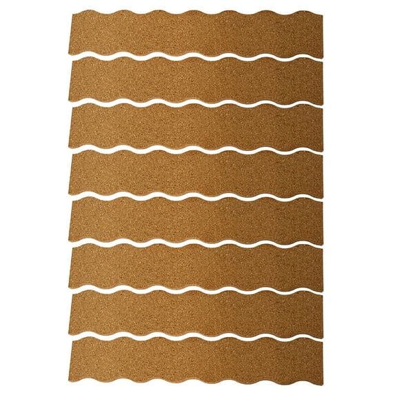 Long Cork Board Strips Frameless Cork Board Strips for Kitchen Office ...