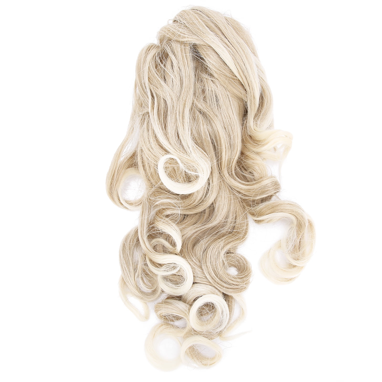 Long Curly Ponytail Wig Claw Clip Hair Wig Extensions Hairpiece Women ...