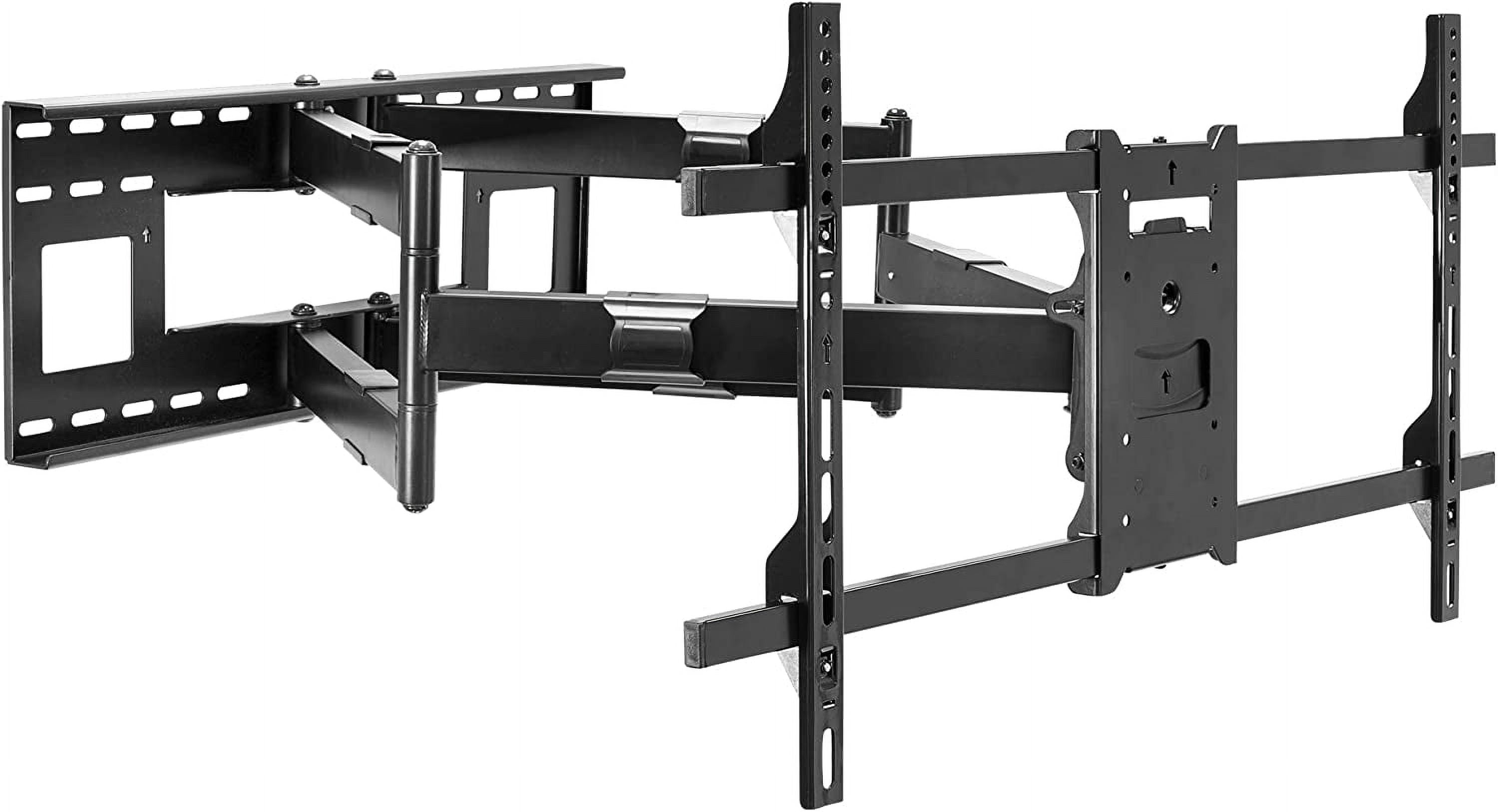 Long Extension TV Mount, Dual Arm Full Motion Wall Bracket with 36 inch ...