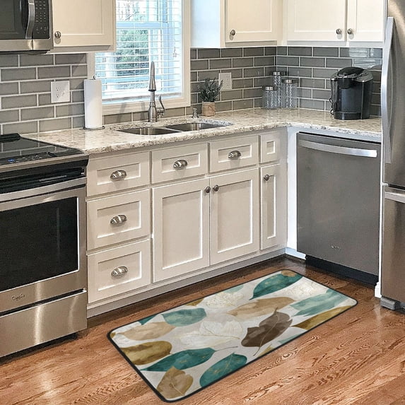 Long Floor Mat 39x20Inch Kitchen Mat Bathroom Mat Living Room Mat ...