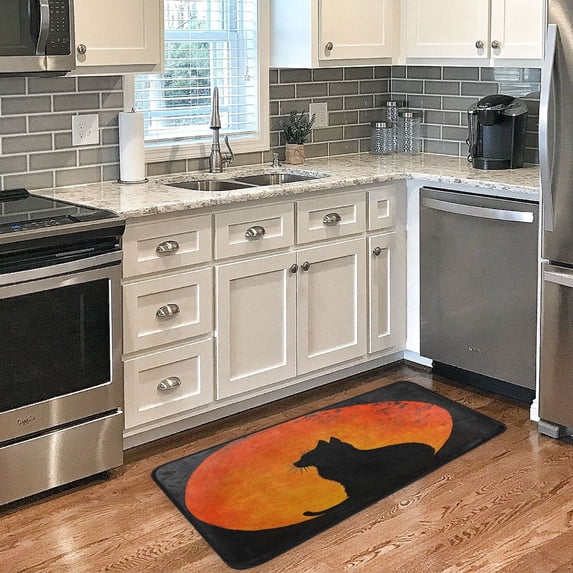 Long Floor Mat 39x20Inch Kitchen Mat Bathroom Mat Living Room Mat ...