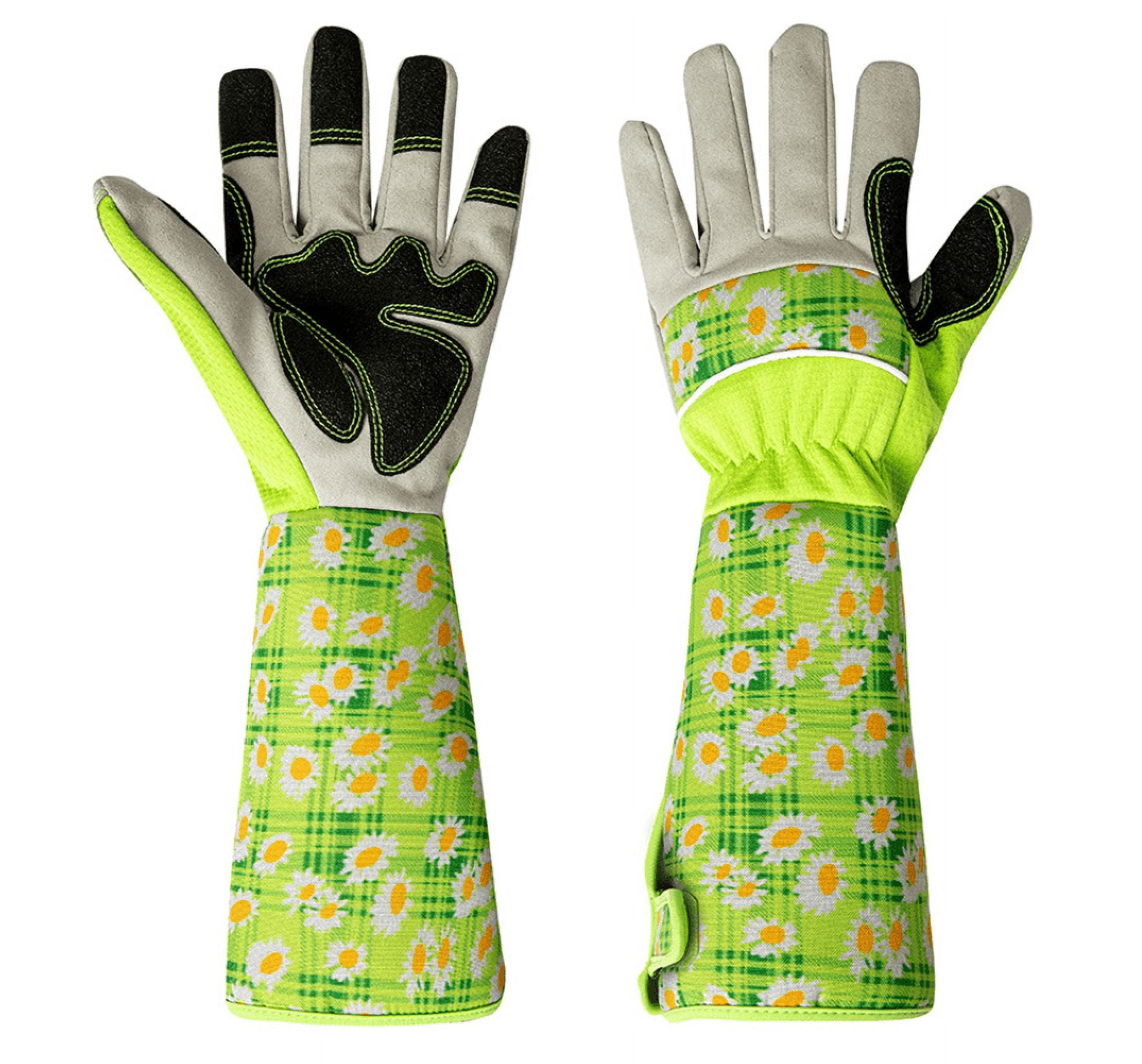 Long Gardening Gloves for Women, Arms Elbow Protective, Thorn Proof ...