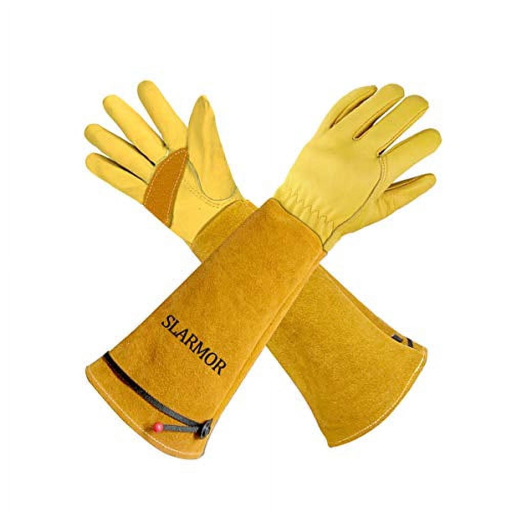 Long Gardening-Gloves Women/Men-Thorn proof Rose Pruning Heavy Duty ...